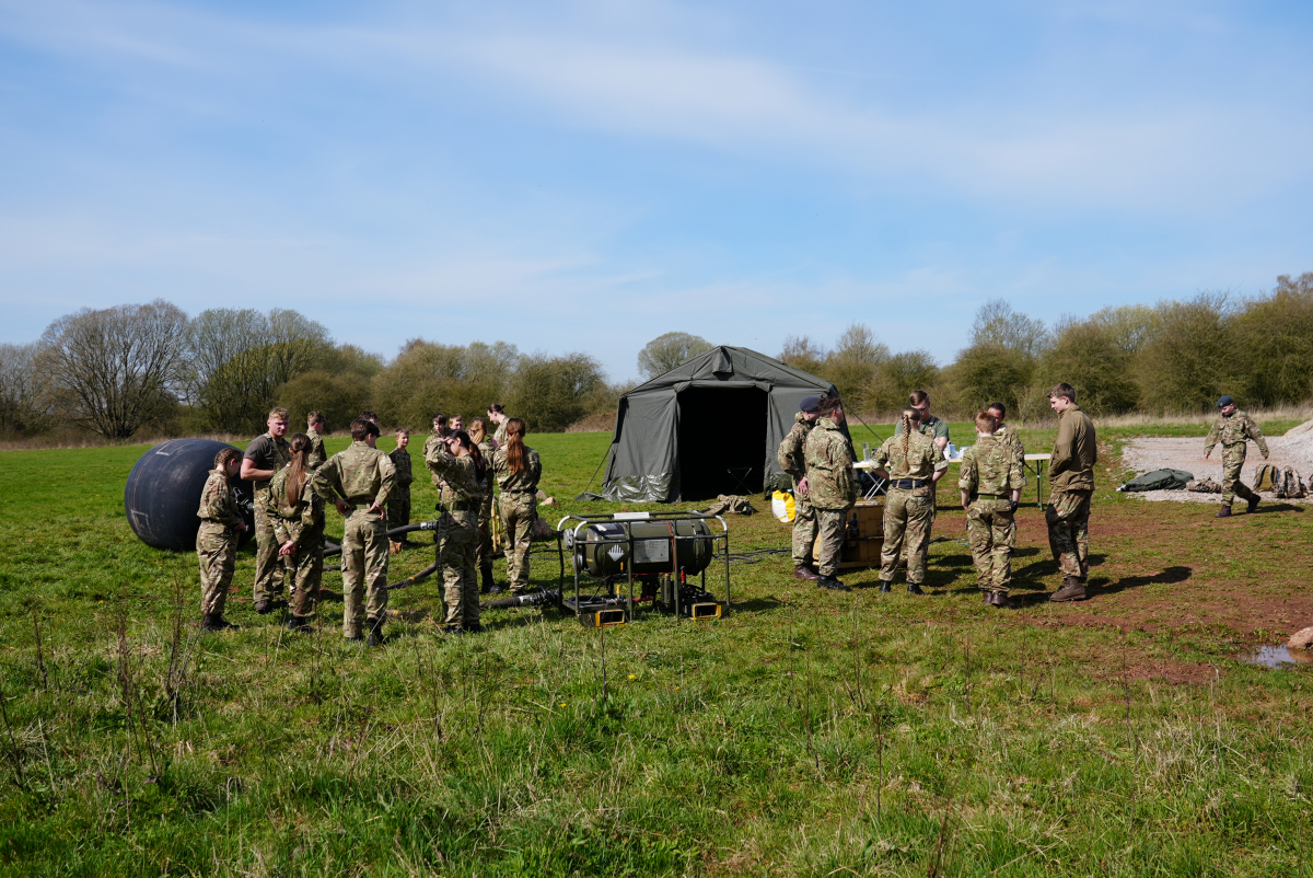 Easter Swynnerton Camp - April 2023 - Staffordshire Wing